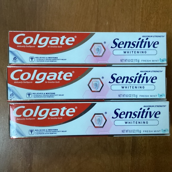 colgate | Other | Colgate Sensitive Toothpaste Maximum Strength With ...